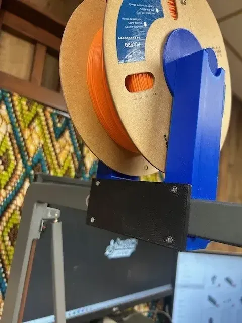 Other STL Download - Ender 3V3 Plus top spool mount, roller, front pc ...