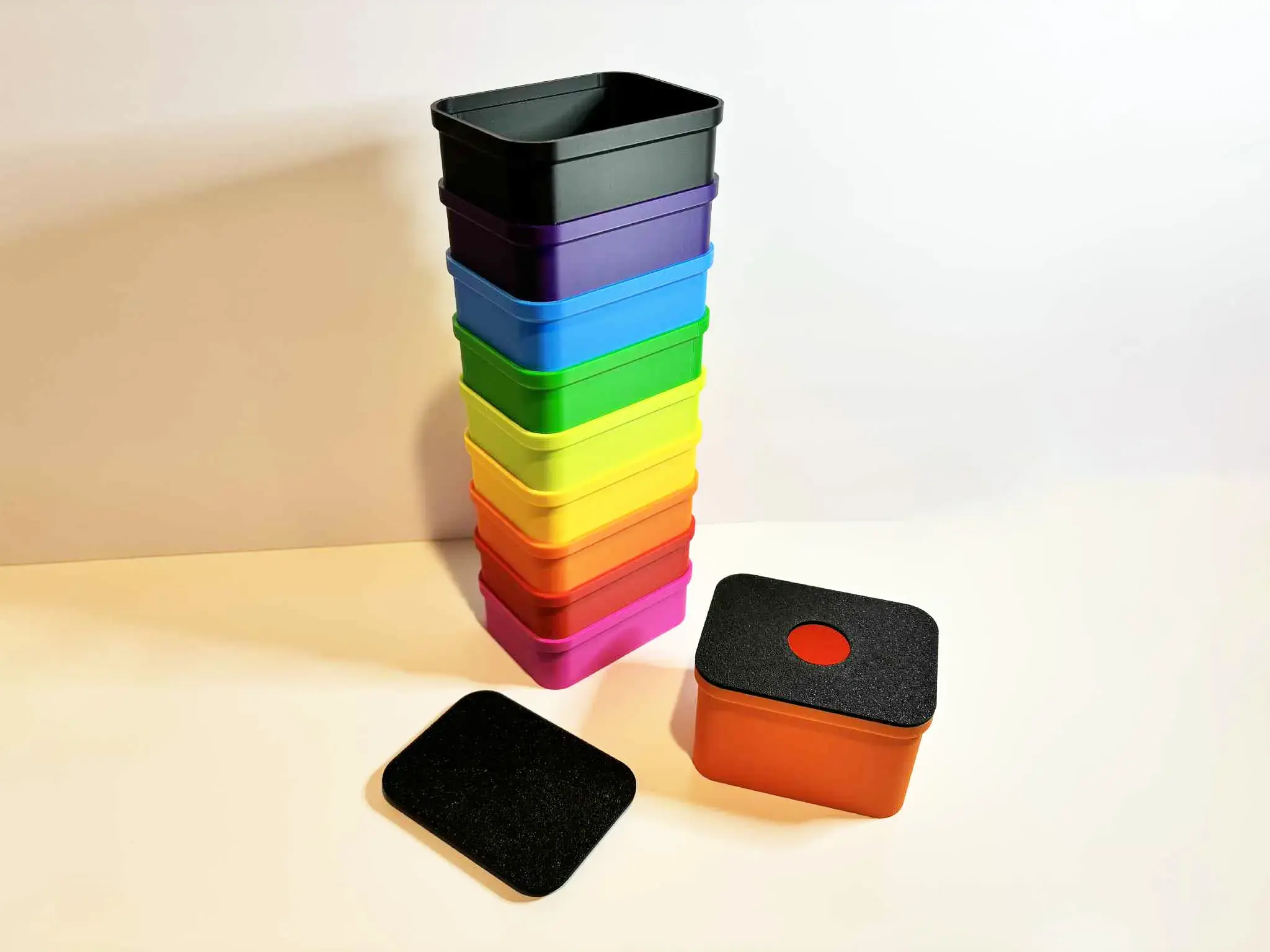 3D Printer Files | 3MF File | Stackable small parts storage boxes with ...