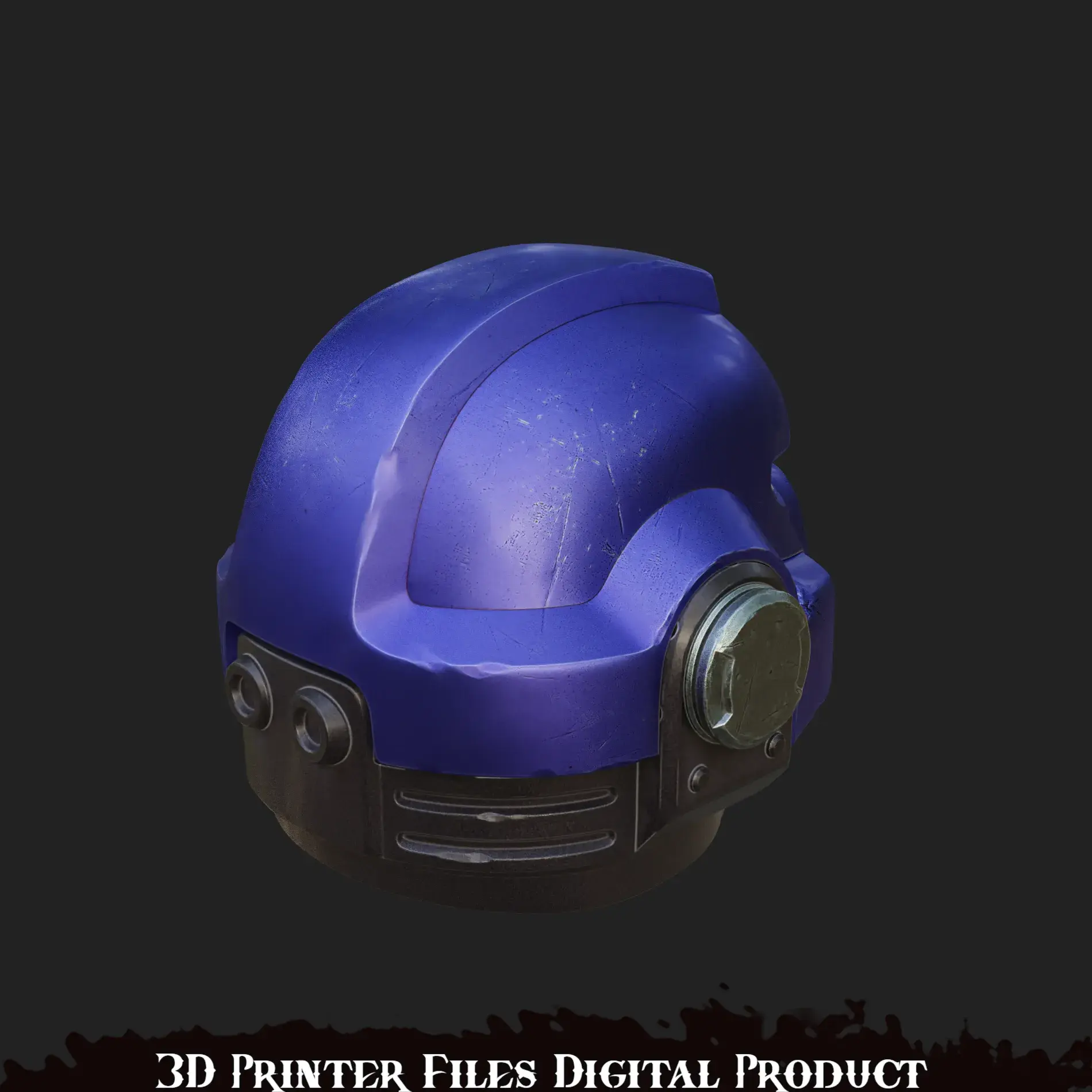 Cosplay STL Download - Space Warriors MK8 Helmetby Krotek-inc