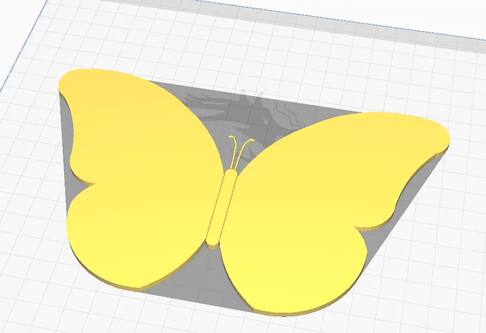 3D Printer Files | 3MF File | Butterfly wall ornament | Creality Cloud