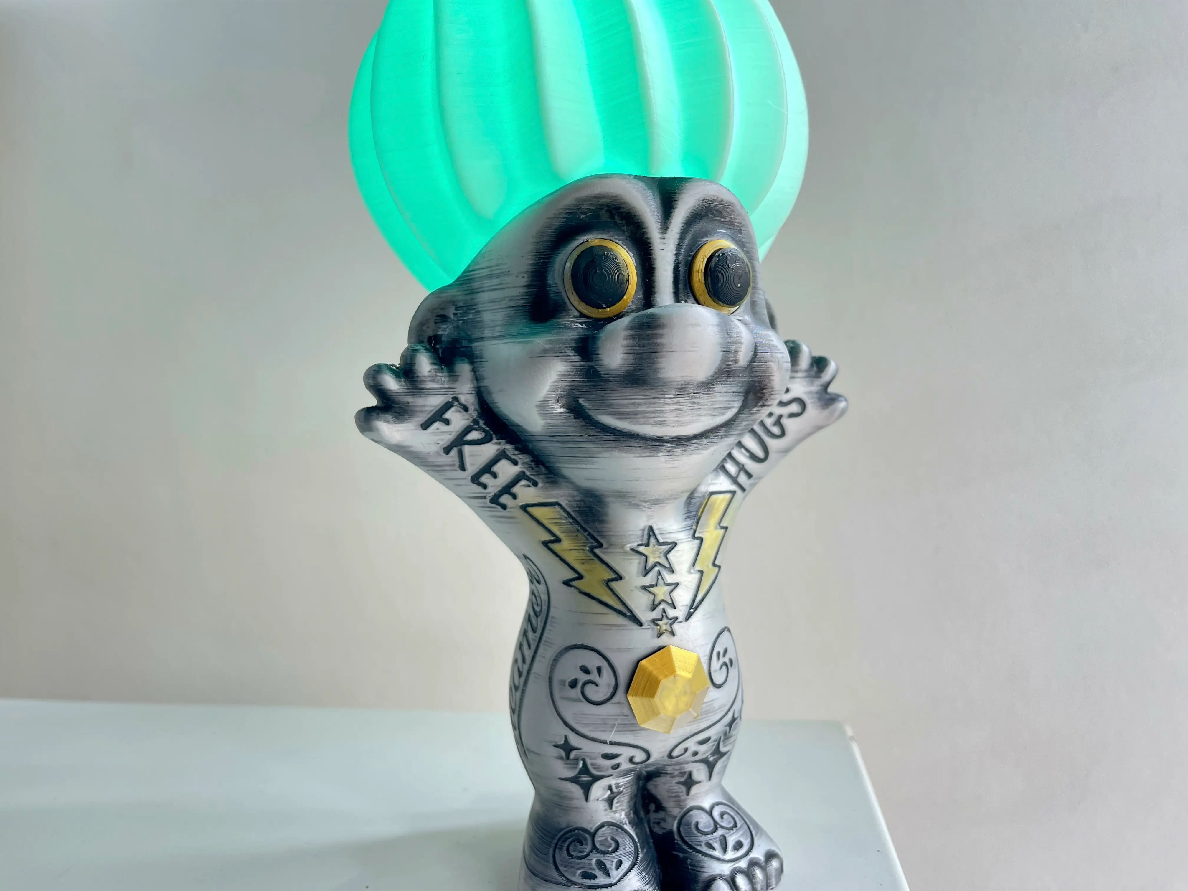 Lighting & Lamps STL Download - TROLL SWAG LAMP/PLANTER/CONTAINERby ...
