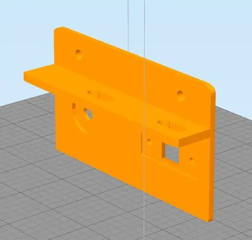 HyperCube USB and Dimmer Bracket | 3D models download | Creality Cloud