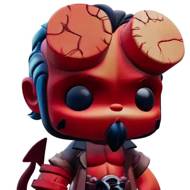 Characters & Creatures STL Download - Hellboy chibiby Jean Pablo jp