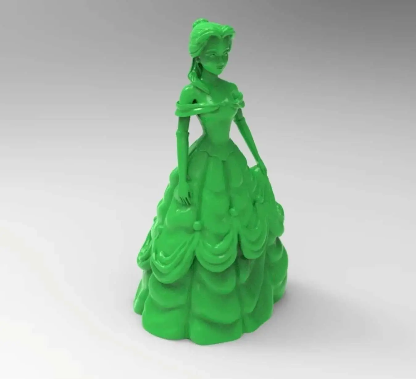 Other STL Download - (beauty and the beauty) belle by oursblanc1930