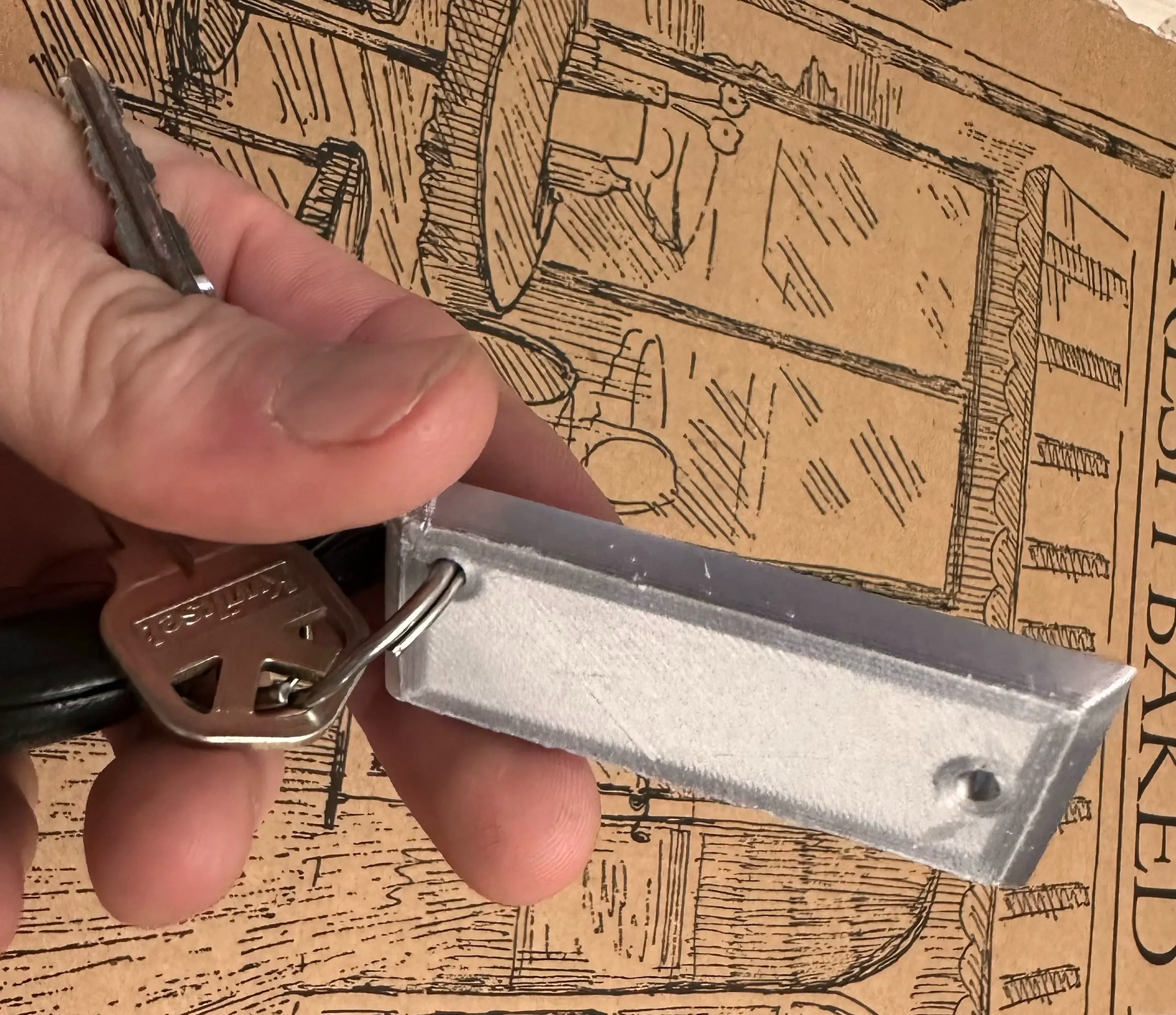 Embalming Table Key Chain | 3D modeller indir | Creality Bulutu