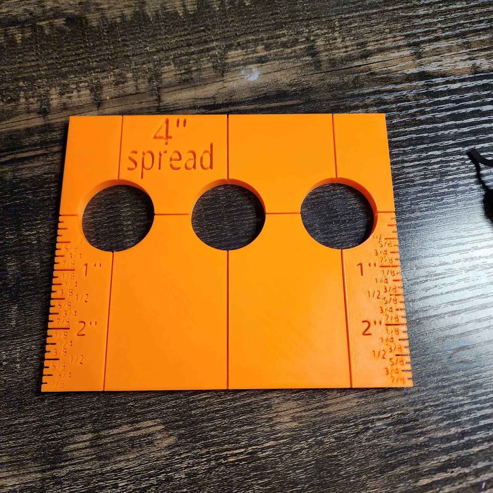 3D Printer Files | 3MF File | Template 8'' and 4'' spread with 1 3/8 ...