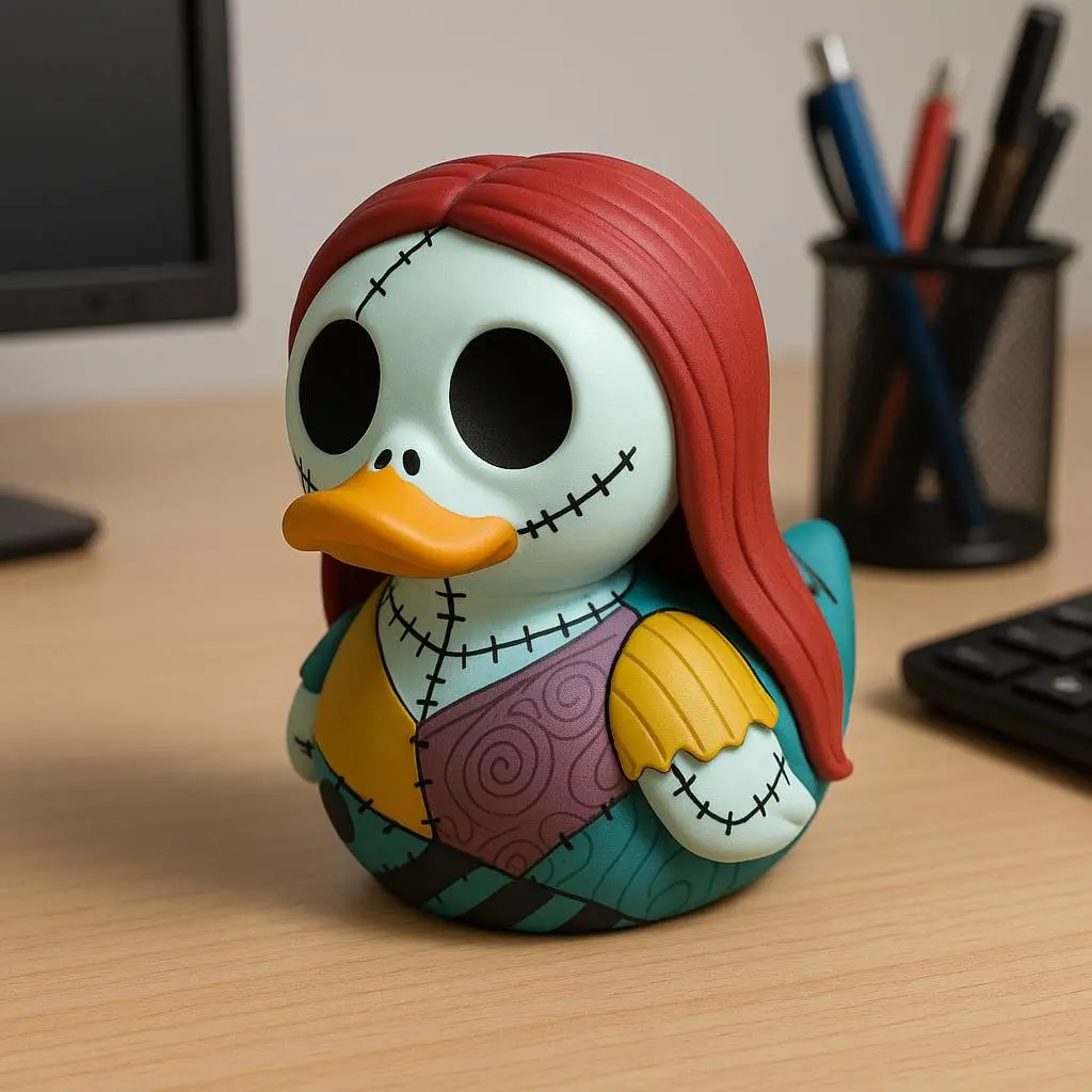 Other STL Download - Rubber Duck - Sally skellington model - 3D printby ...