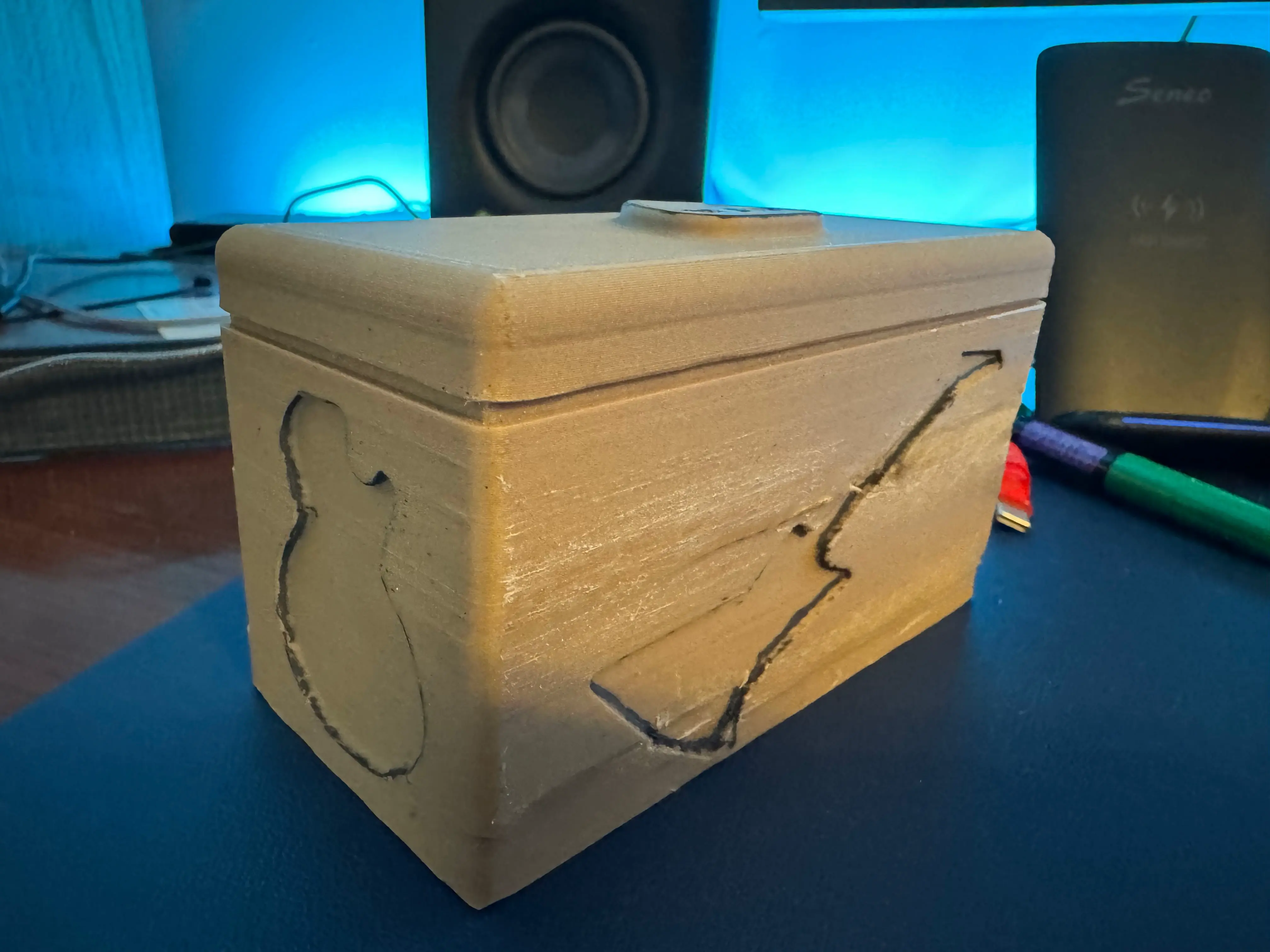 Guitar Pick Storage Box | 3D models download | Creality Cloud