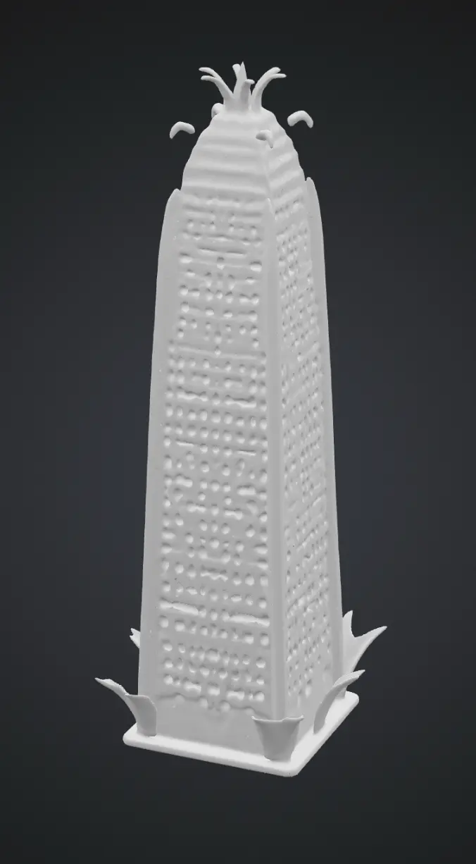 3D Printer Files | 3MF File | Skyscraper made of corn | Creality Cloud