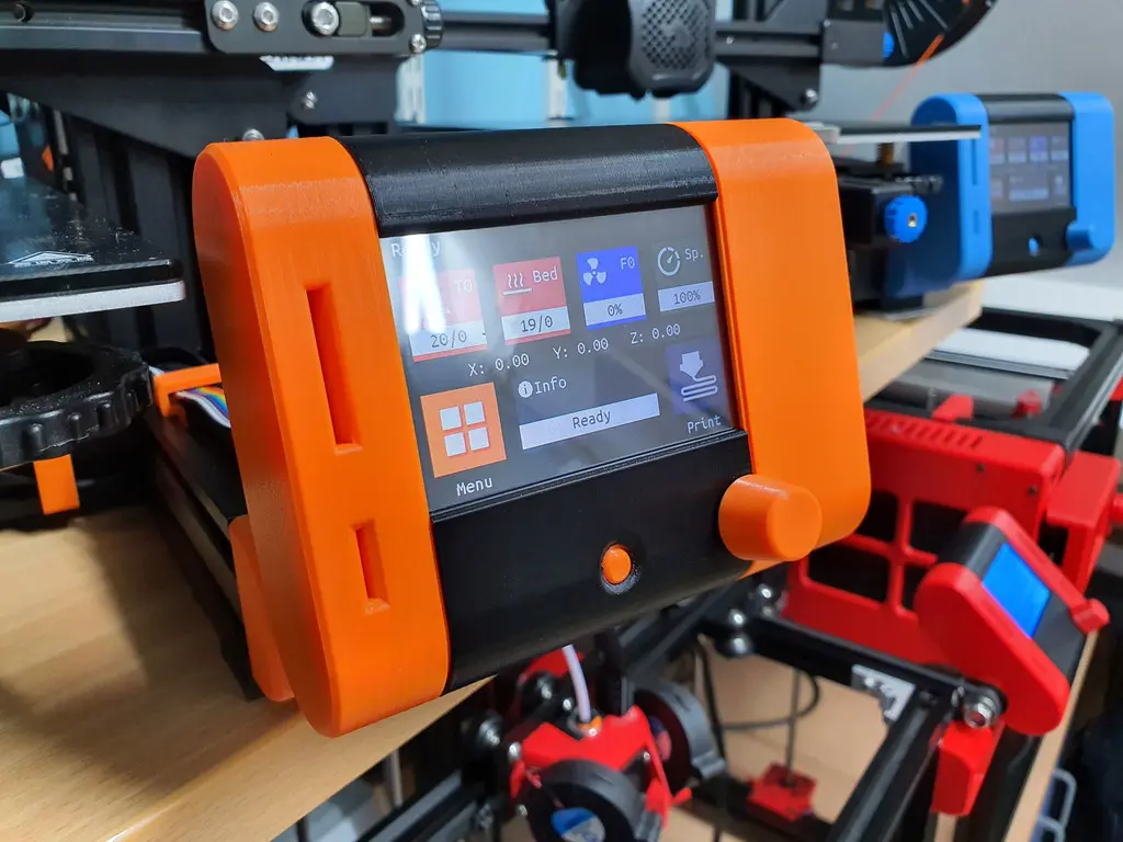 3D Printer Files | 3MF File | Pivoting Display for Ender 3 - Pro - V2 ...