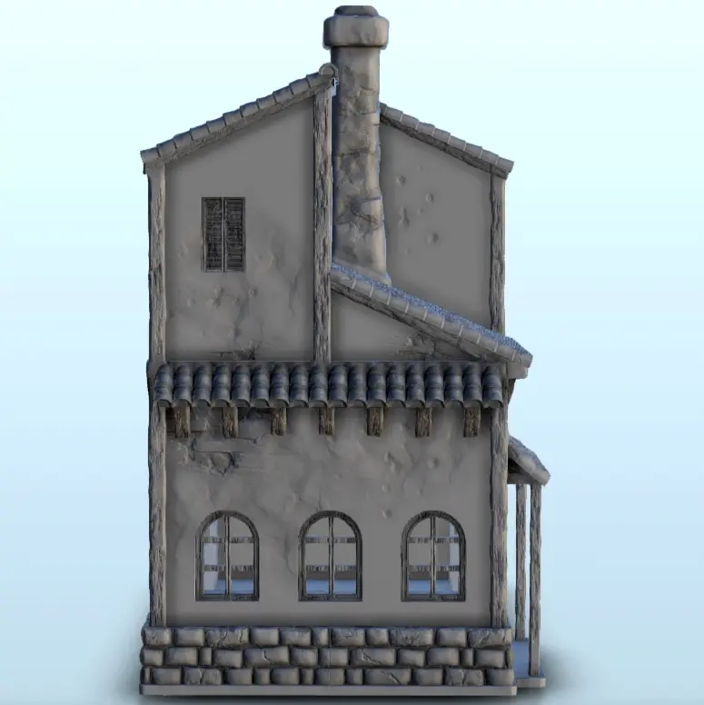 Other STL Download - House 29 - terrain WW2 scenery modern miniatures ...