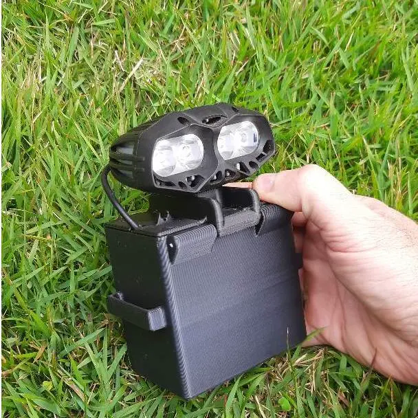 3D Printer Files | 3MF File | Bike headlight to Flashlight case ...