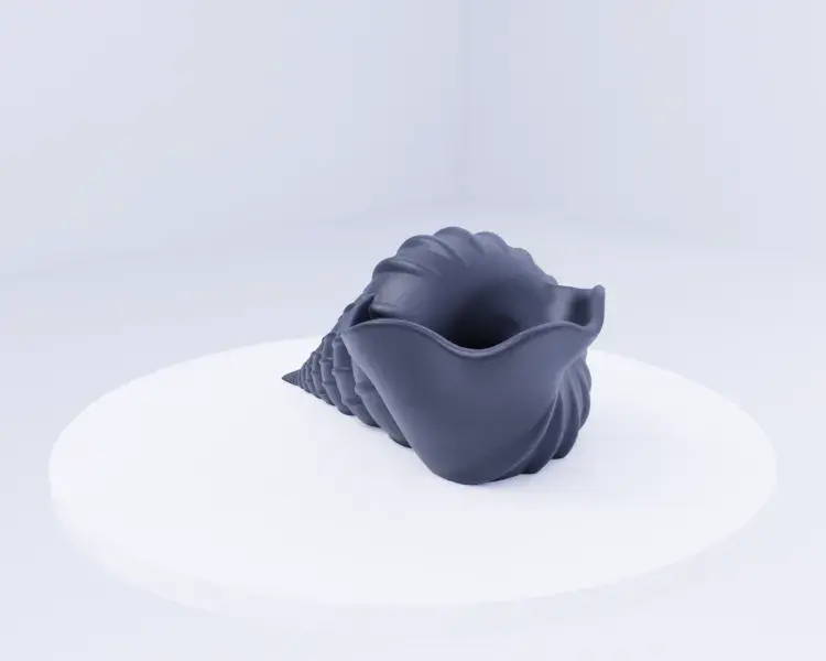 3D Printer Files | 3MF File | Shell - Natural Coastal Decorative Piece ...