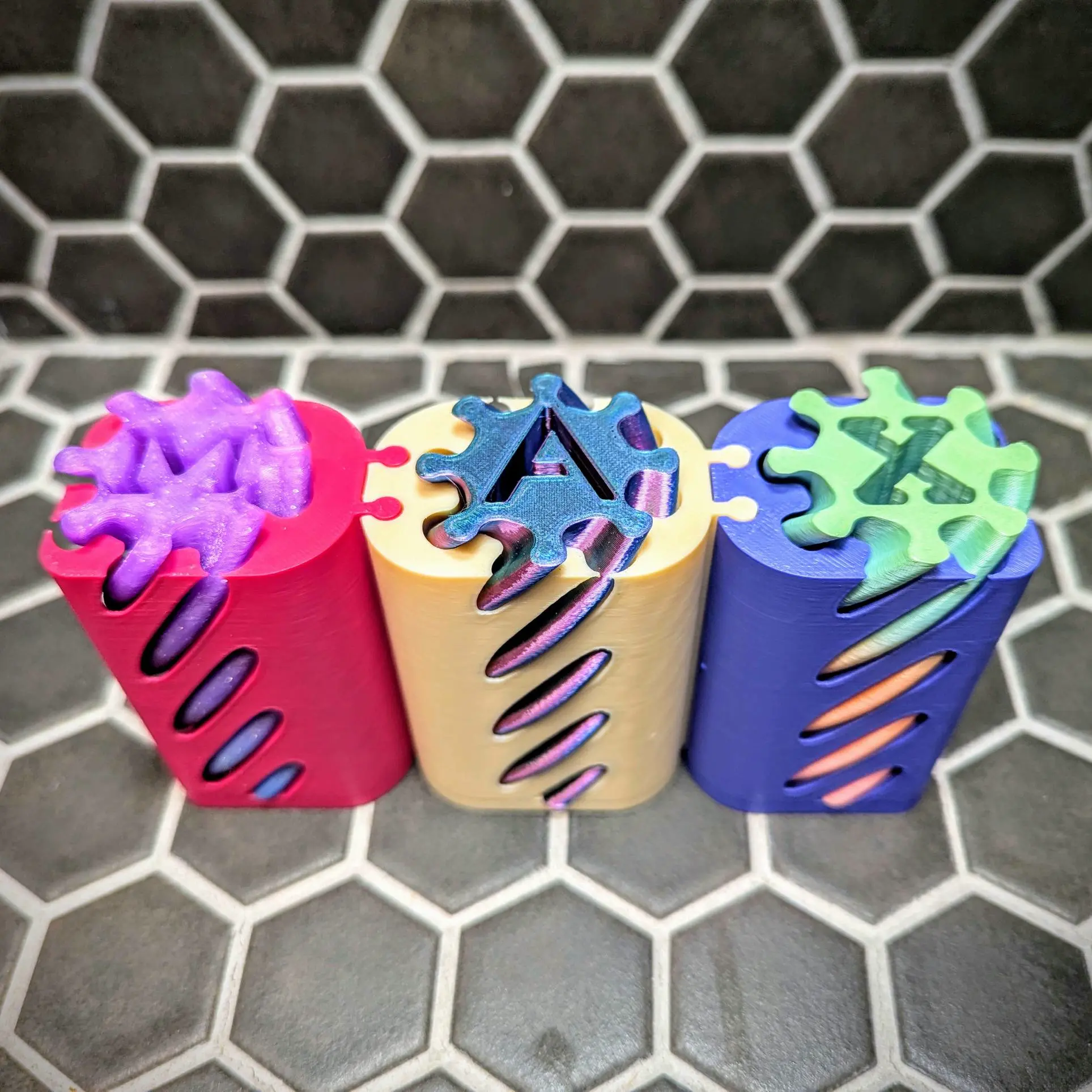 3D Printer Files | 3MF File | Modular Spiral Vortex Containers - Name ...