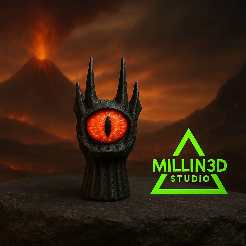 3D Printer Files | 3MF File | Colored Eye of Sauron Tower Lord of the ...