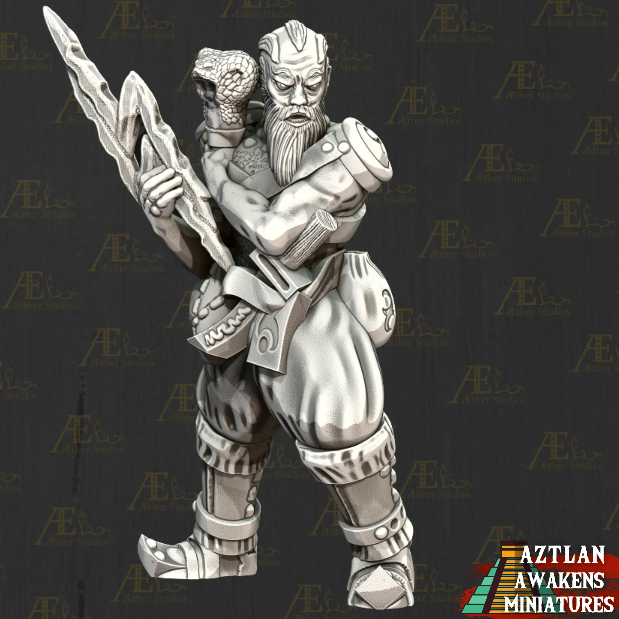 KS2AZM01 - C - Marquez Vanzant, Adventuring Priest | 3D models download ...