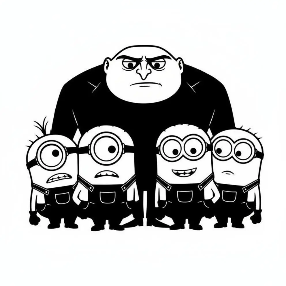 Characters & Creatures STL Download - Despicable Me – Boss and Minions ...