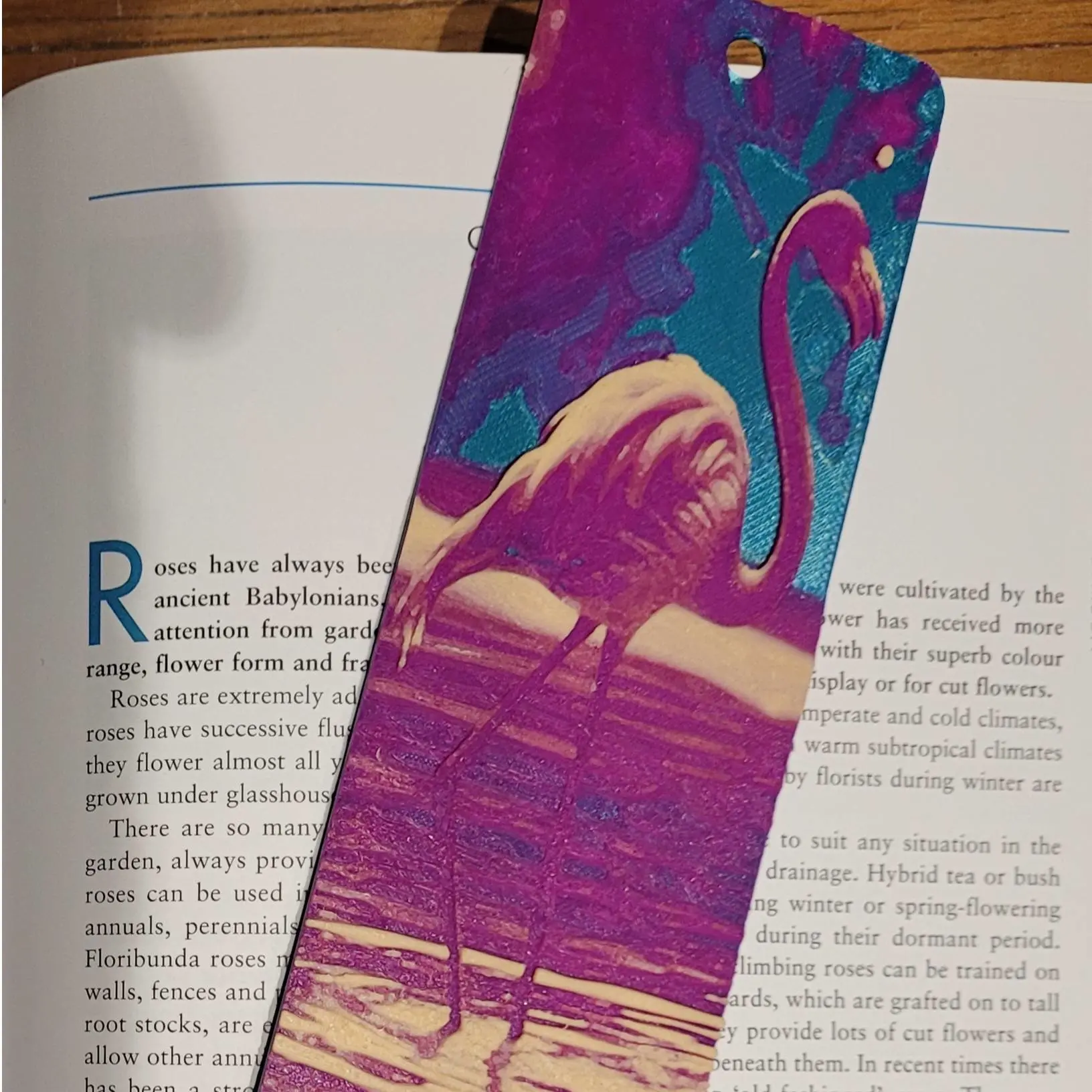 Archivos de impresora 3D | Archivo 3MF | Flamingo Bookmark 03 ...