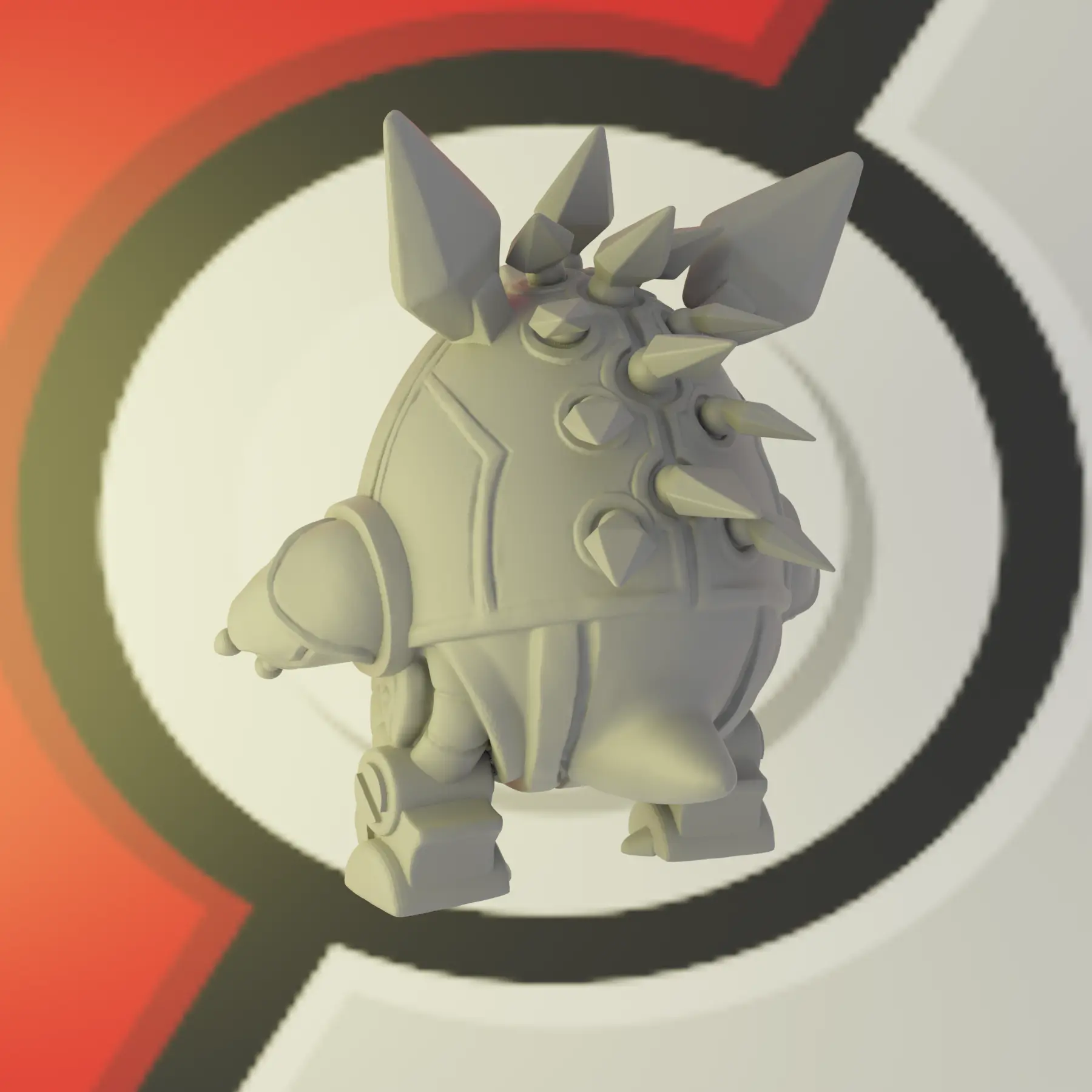 Characters & Creatures STL Download - Figure: Mecha Gengarby Lio3D ...