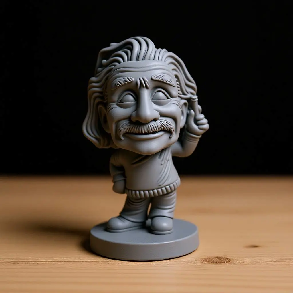 3D Printer Files | 3MF File | Einstein Figure Miniature | Creality Cloud