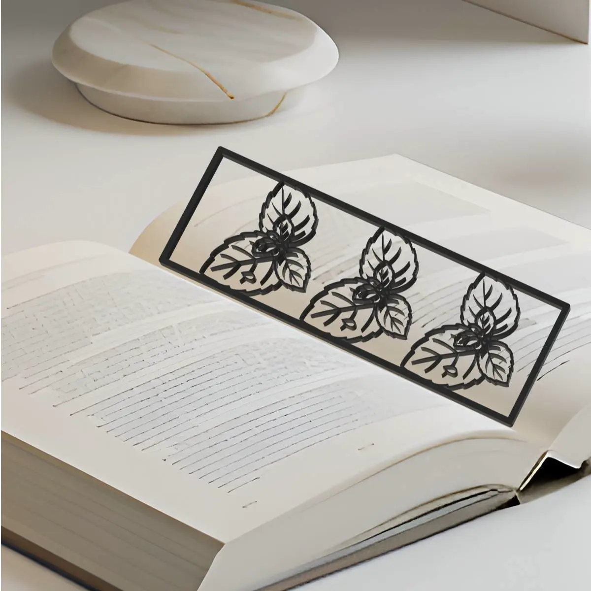 Stationery & Learning Tools STL Download - Mint Bookmark, Creative ...