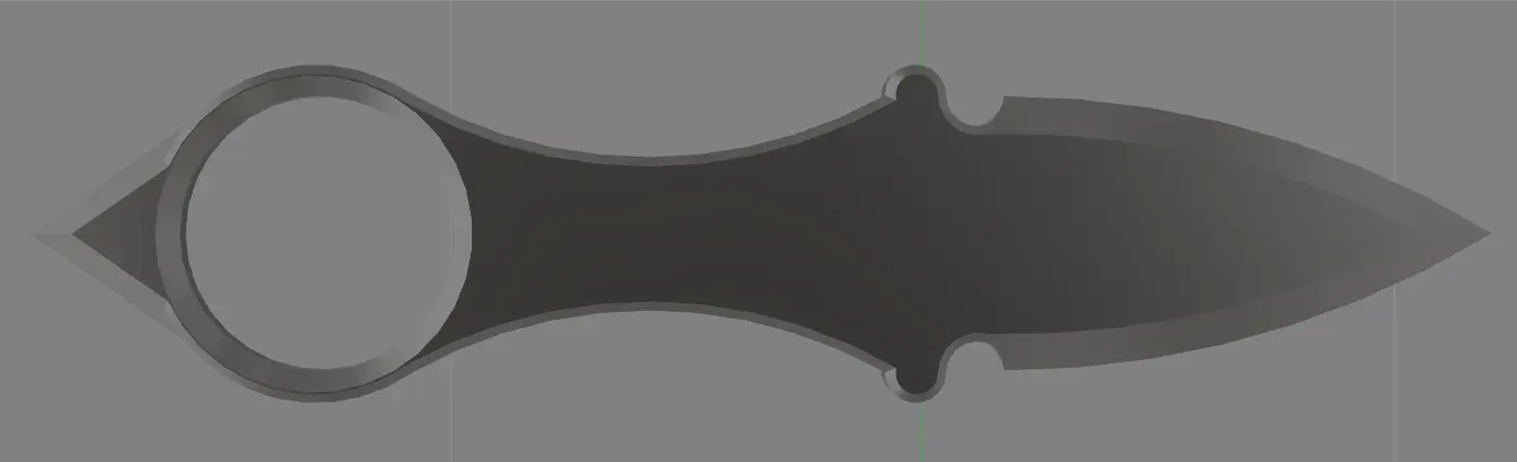 3D Printer Files | 3MF File | Small Self-Defense Neck Knife | Creality ...