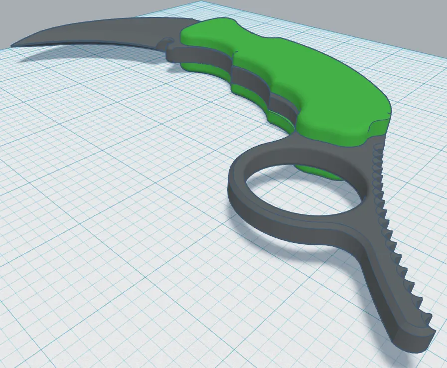 3D Printer Files | 3MF File | Karambit 7 | Creality Cloud