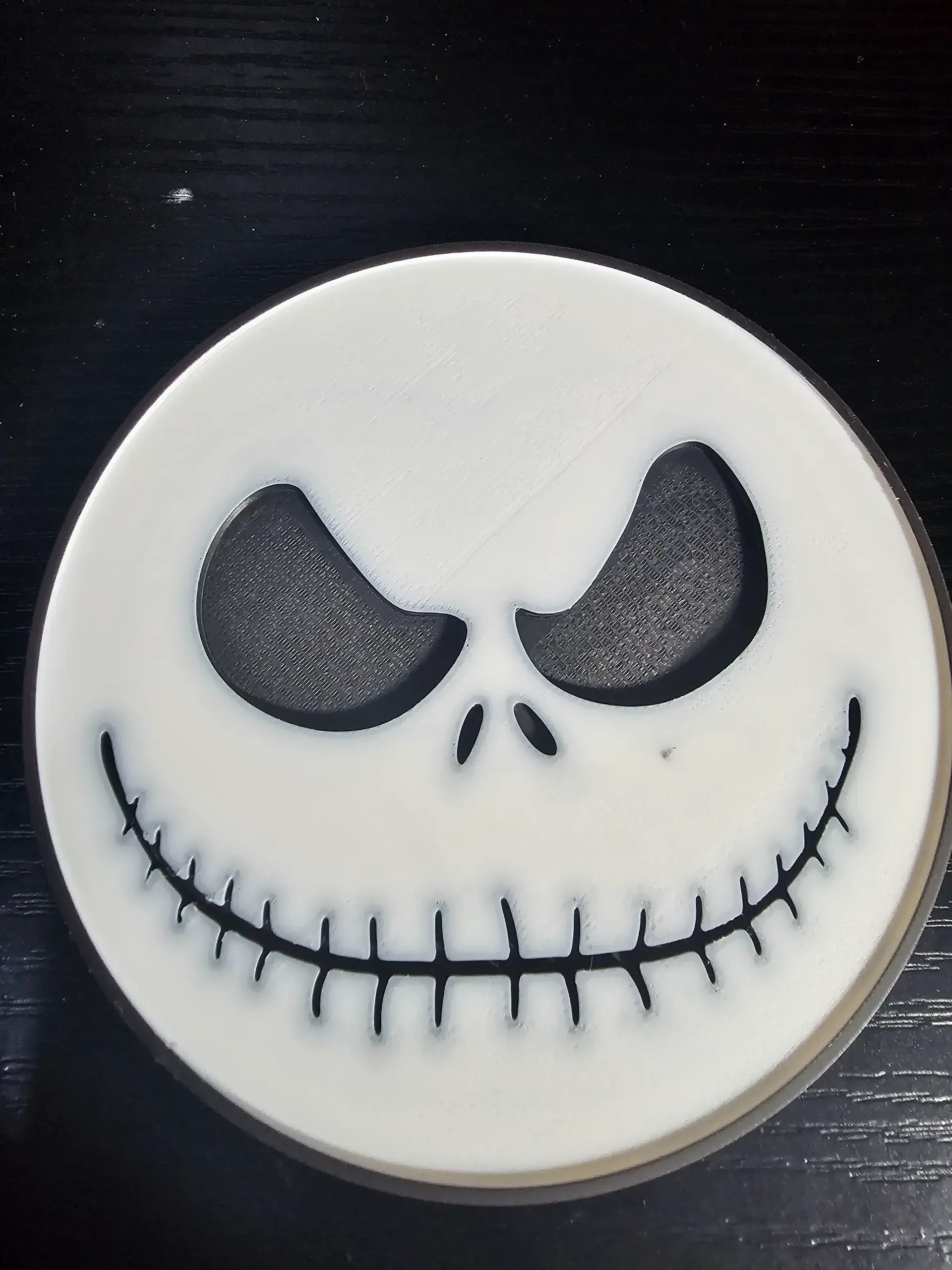 3D Printer Files | 3MF File | Jack Skellington Coaster | Creality Cloud