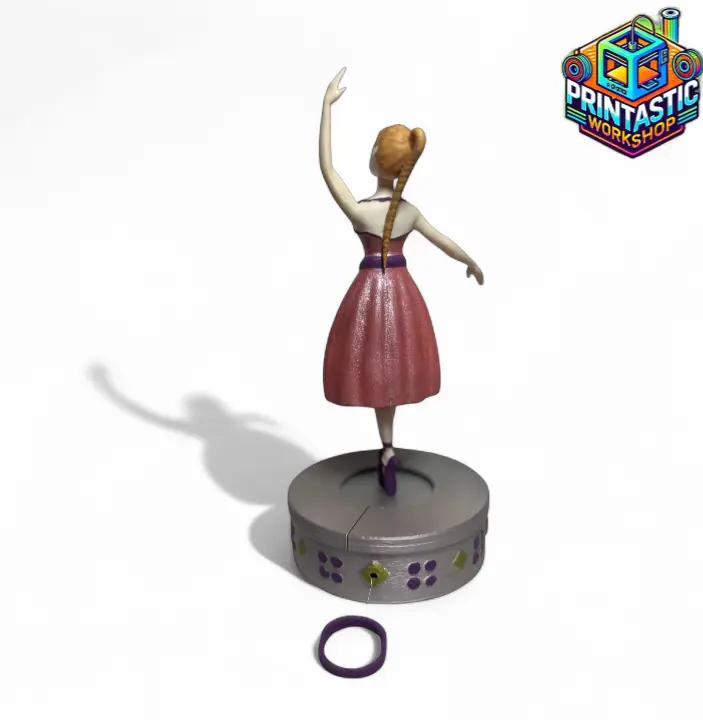 Home Decorations & Ornaments STL Download - DANCING BALLERINA ...