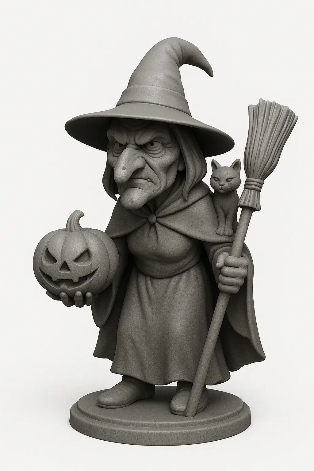 3D Printer Files | 3MF File | Halloween Witch | Creality Cloud