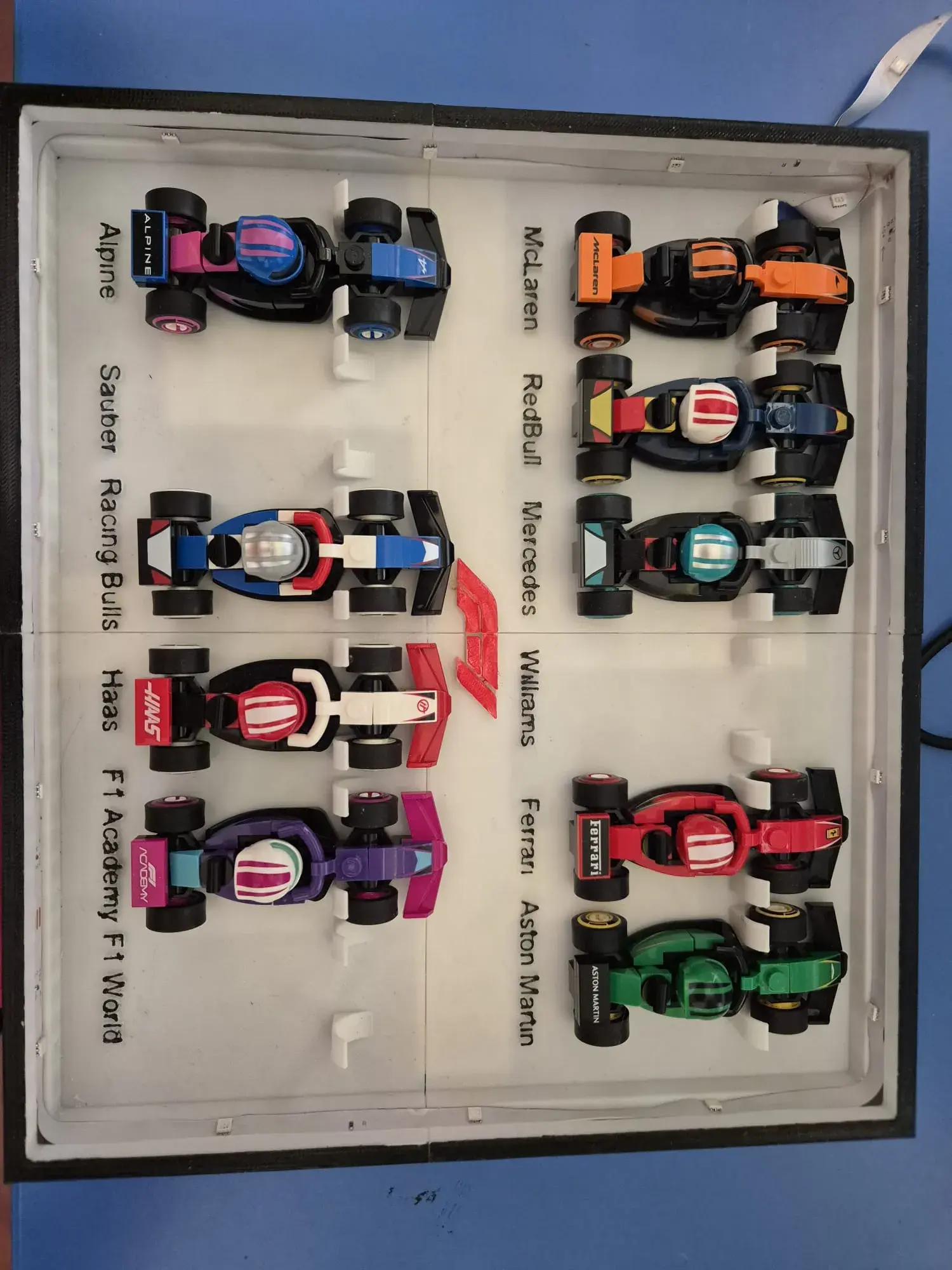 3D Printer Files | 3MF File | F1 minifigure display with LED | Creality ...