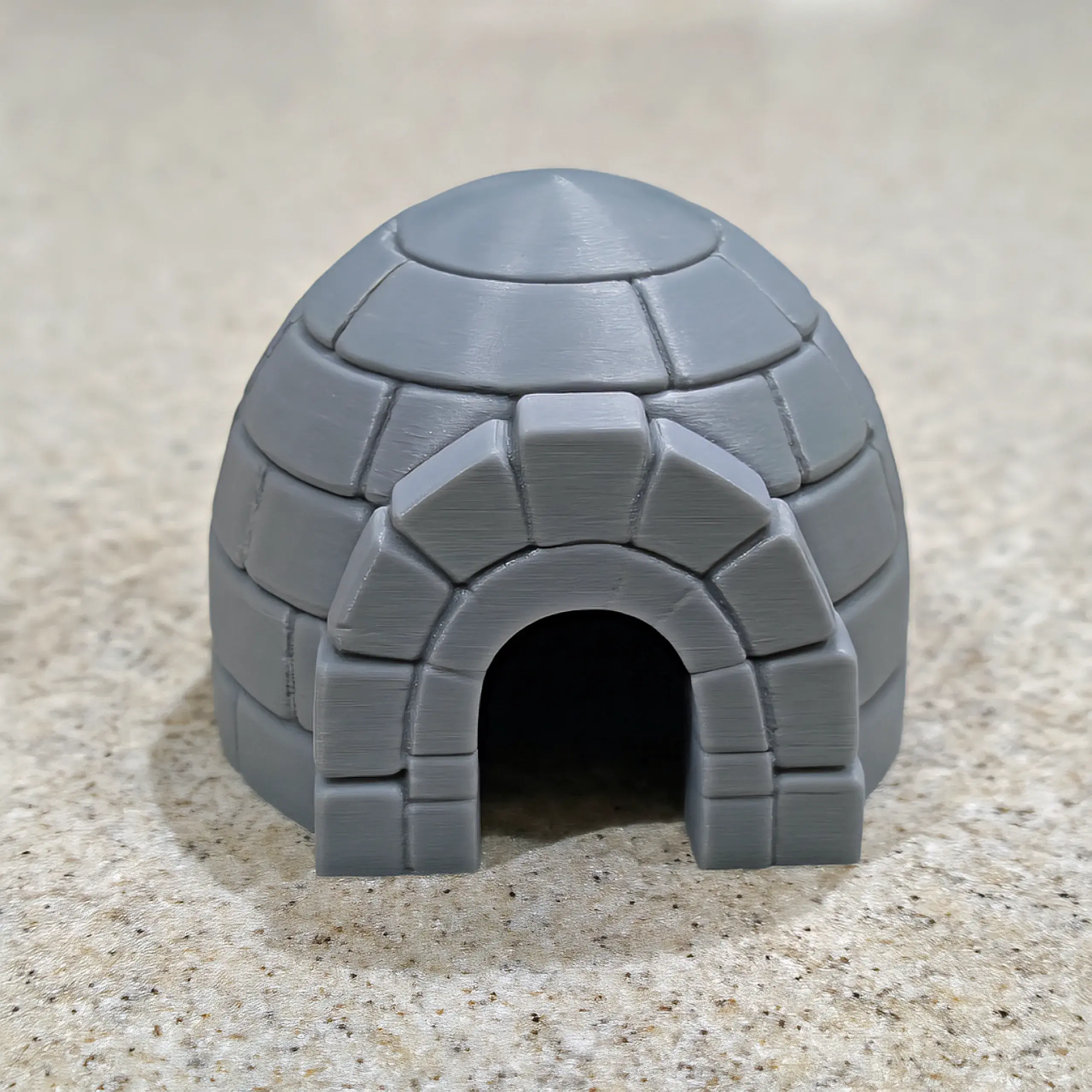 3D Printer Files | 3MF File | Stone Igloo Hide for Terrariums ...