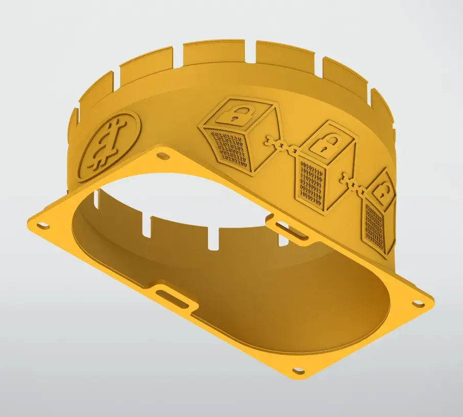 Tools & Spare Parts STL Download - Flange (Nozzle adapter duct) for ...