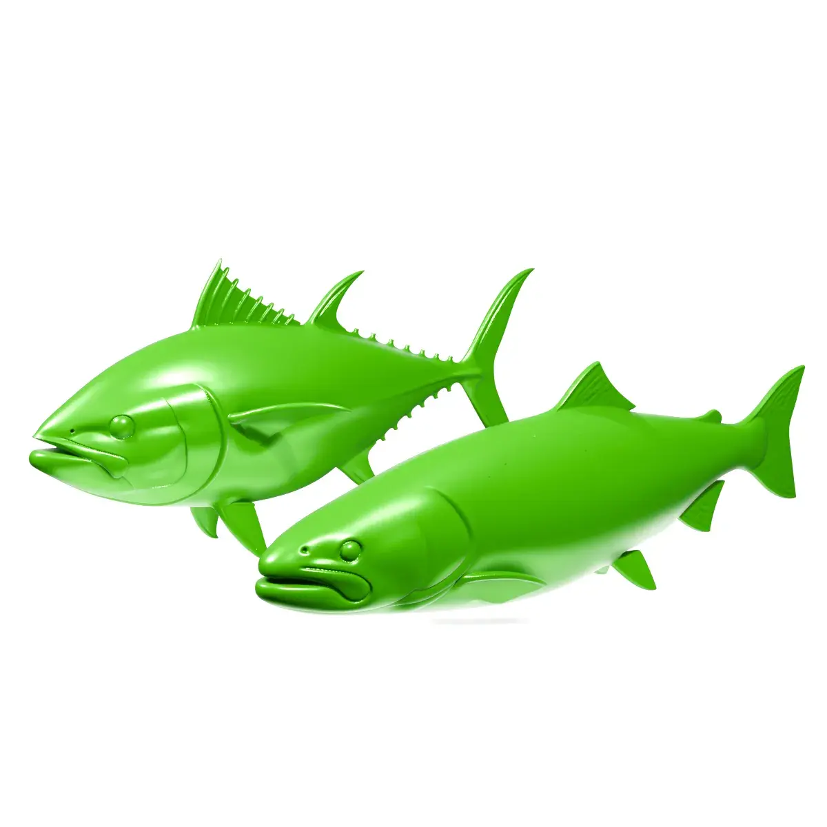Characters & Creatures STL Download - Tuna and Salmonby 3D Everything