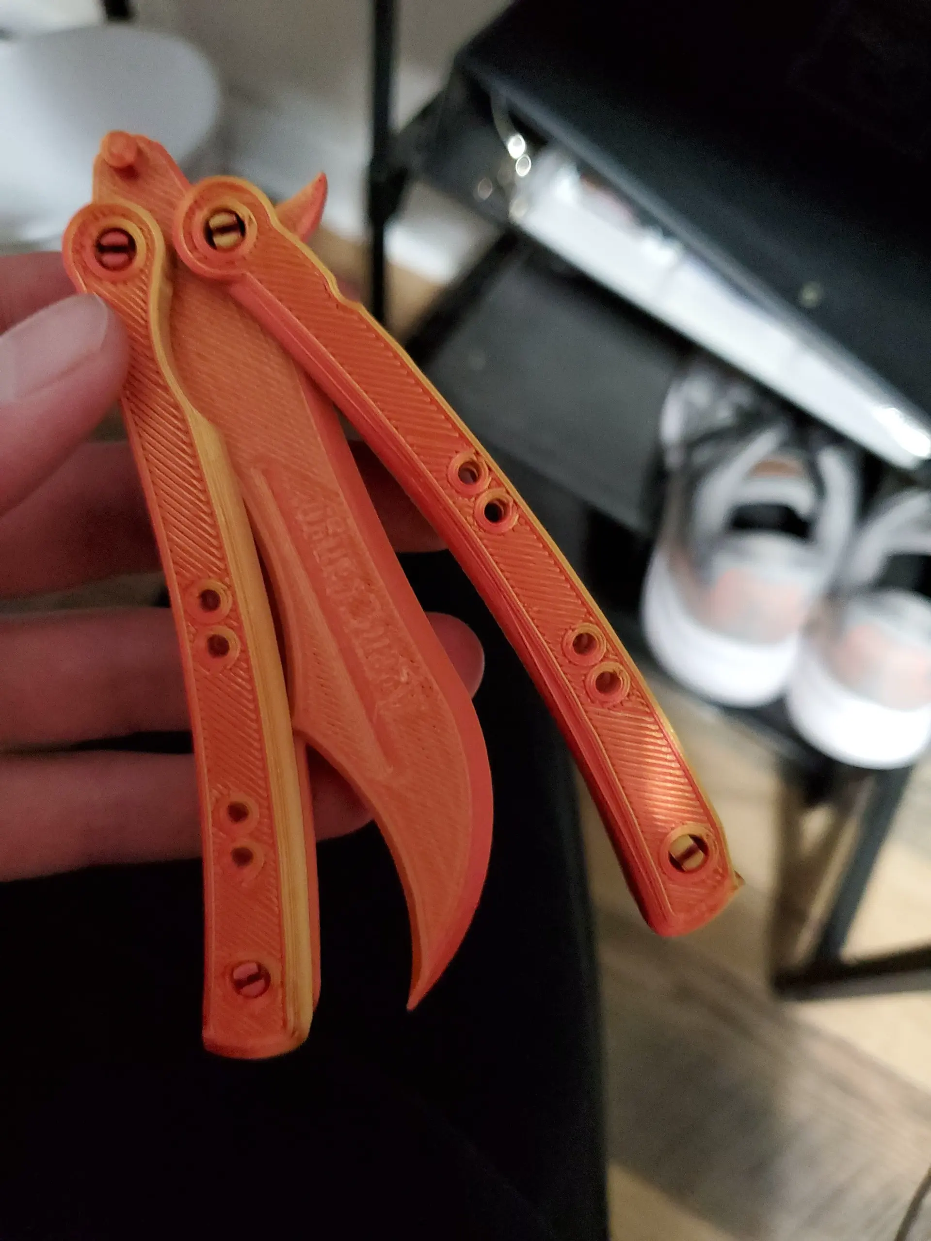 3D Printer Files | 3MF File | butterfly knife | Creality Cloud