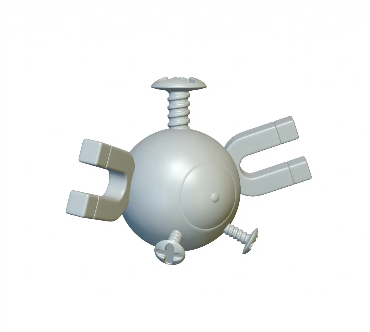 Characters & Creatures STL Download - Pokemon Magnemite #81 - Ready for ...