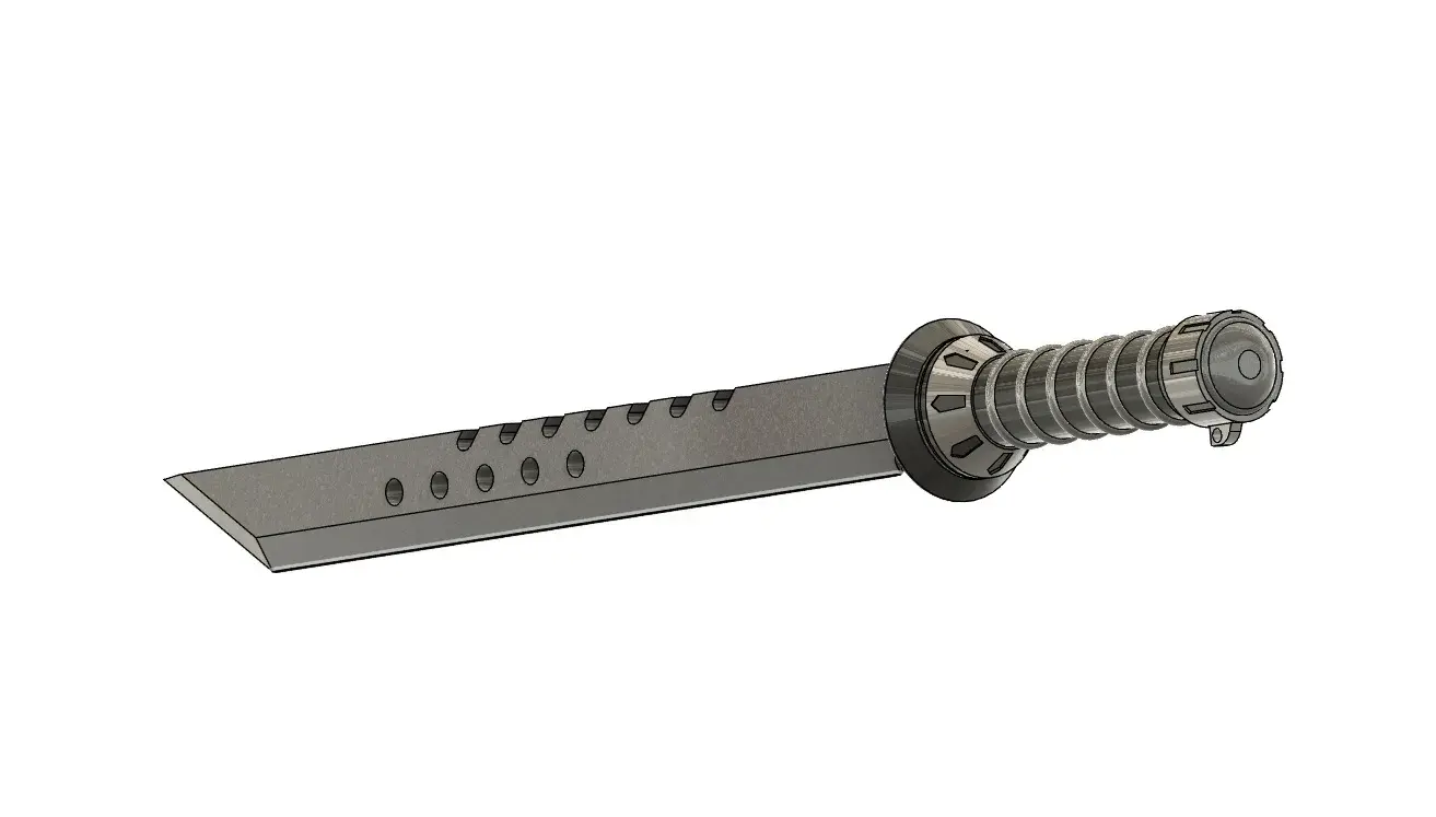 3D Printer Files | 3MF File | Catachan Mk IV Devil's Claw Sword ...