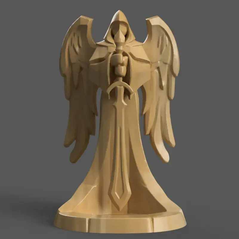 Other STL Descarga - Angel Warrior with Sword – 3D STL File for ...