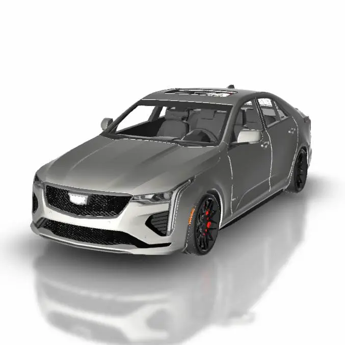 Vehicles & Machinery STL Download - Cadillac CT4 Vby 3DCARSALON