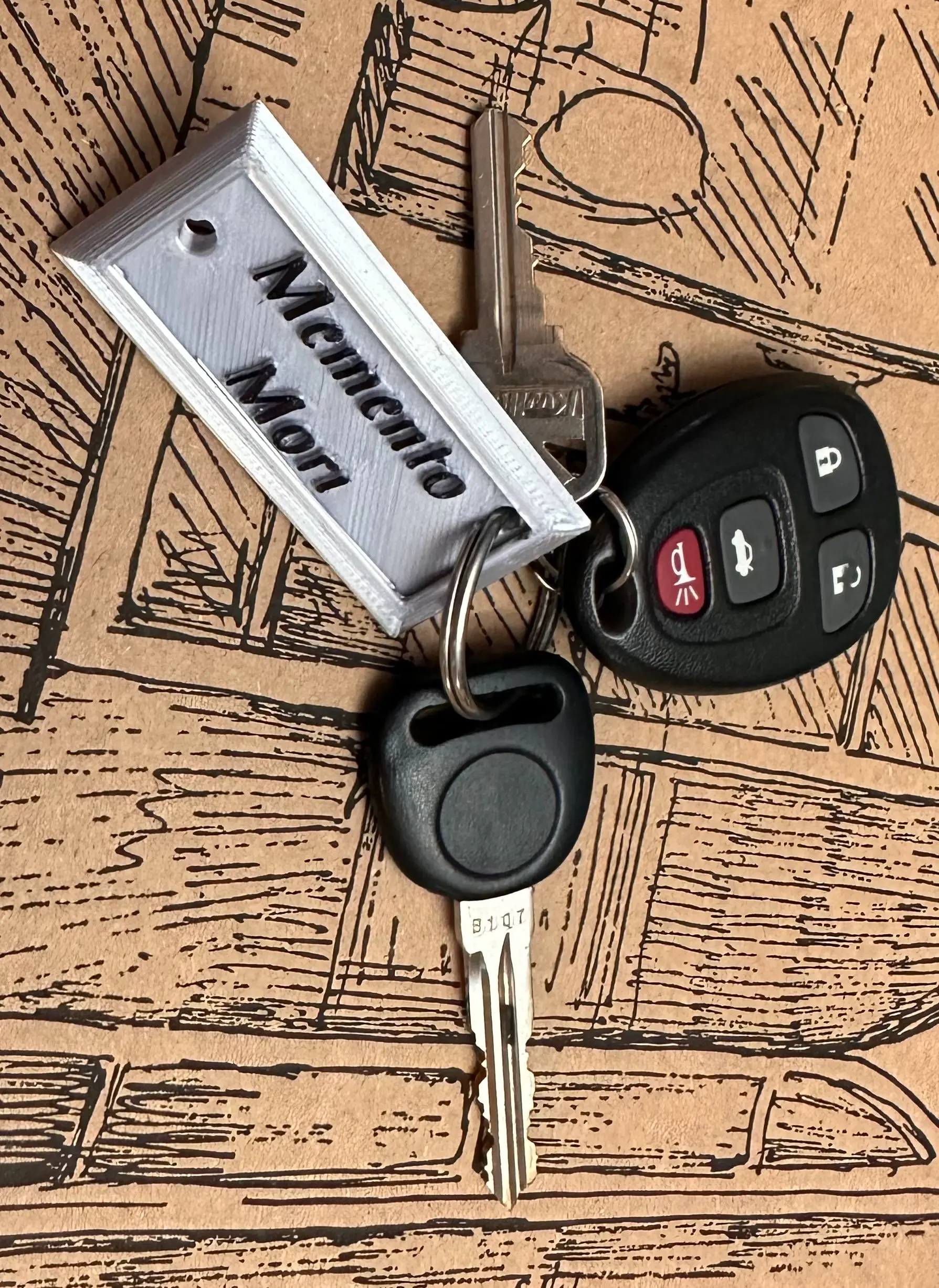 Embalming Table Key Chain | 3D modeller indir | Creality Bulutu