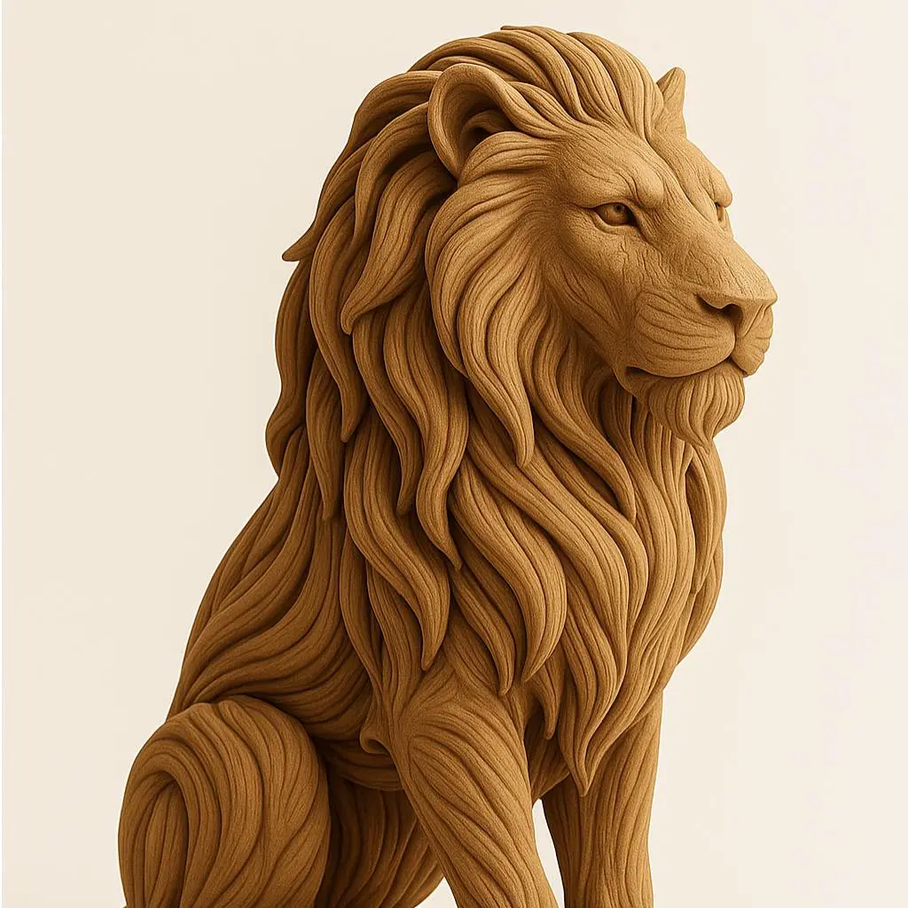 3D Printer Files | 3MF File | Lion decor | Creality Cloud