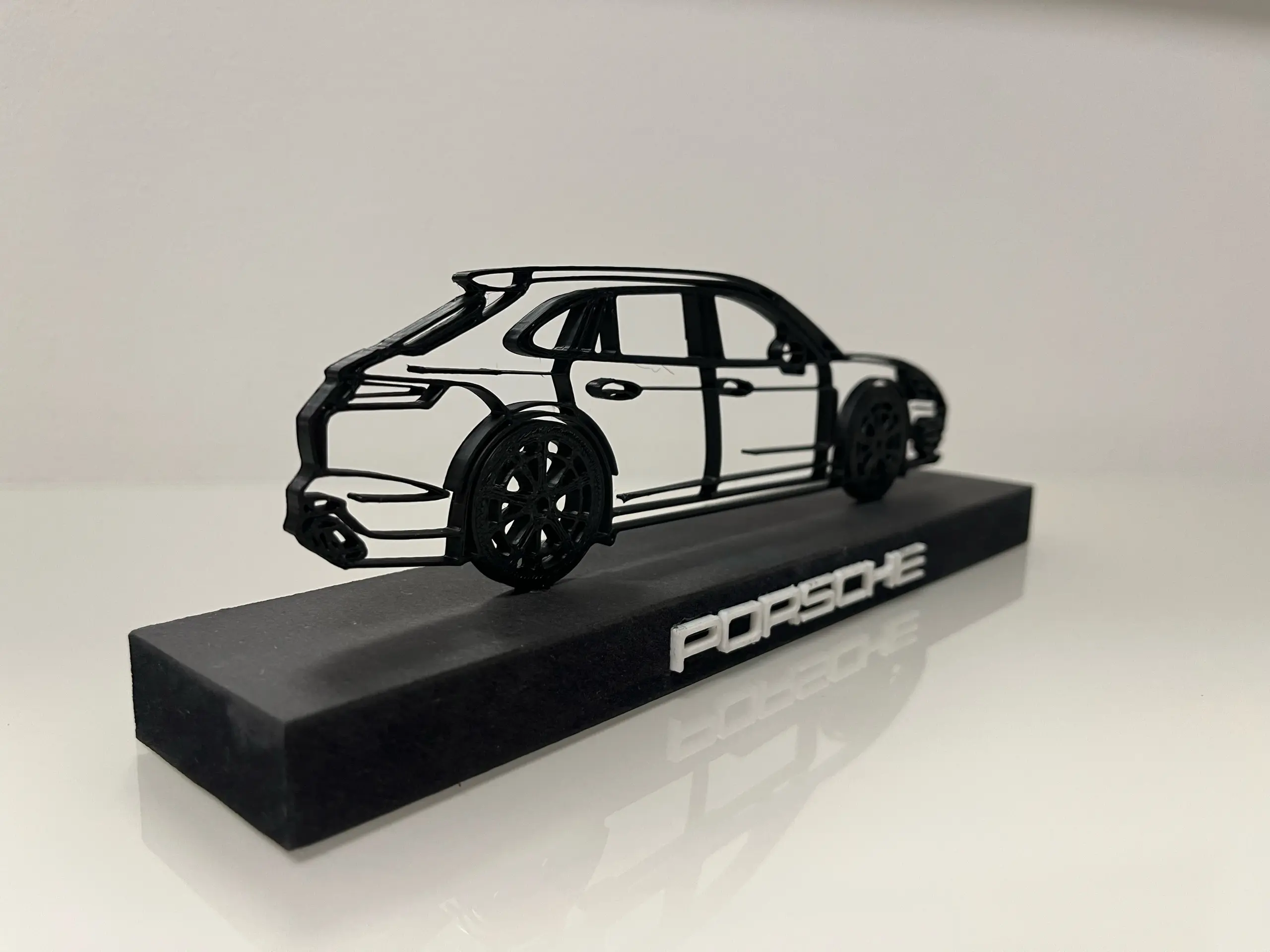 Digital Art STL Download - The Letters of the Porsche Logo by VT_3D_prints