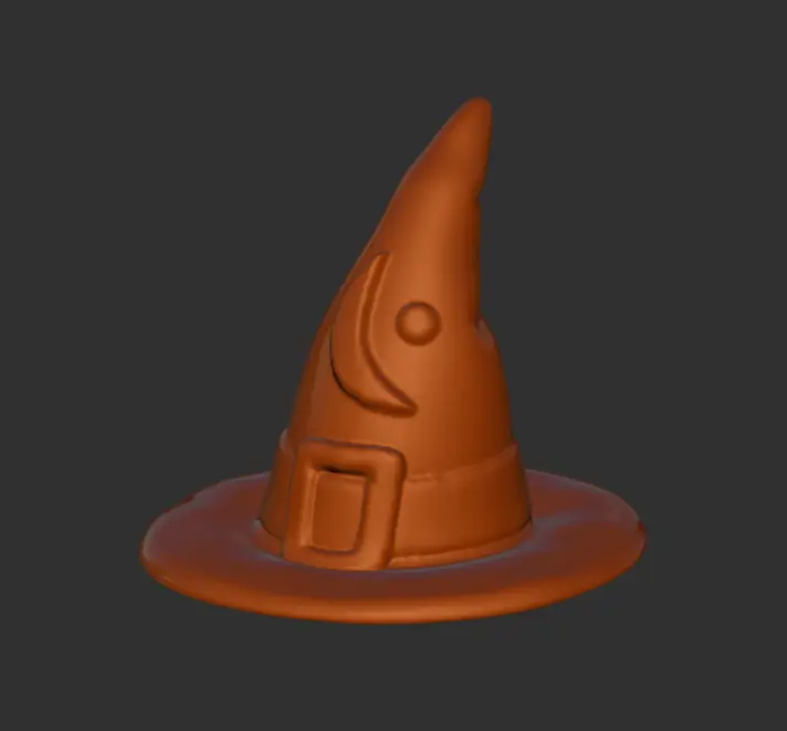 Other STL Download - WITCH HAT. HALLOWEEN 🎃by Bacterio Desing3D