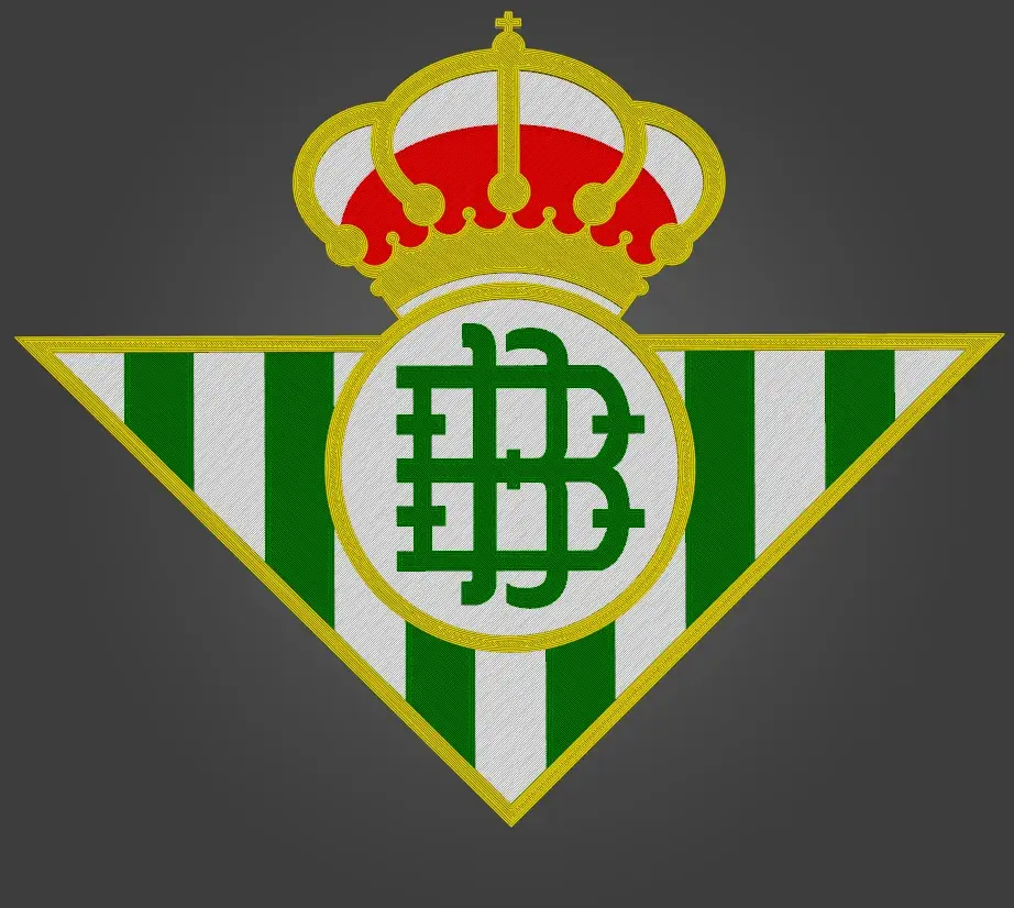 Digital Art STL Download - Betis Logo "Shield"by Creathings3D