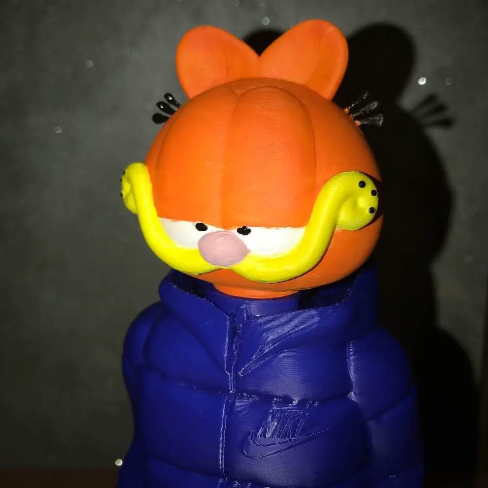 gratuita Characters & Creatures STL Descarga - Garfield Urban Style Fan ...