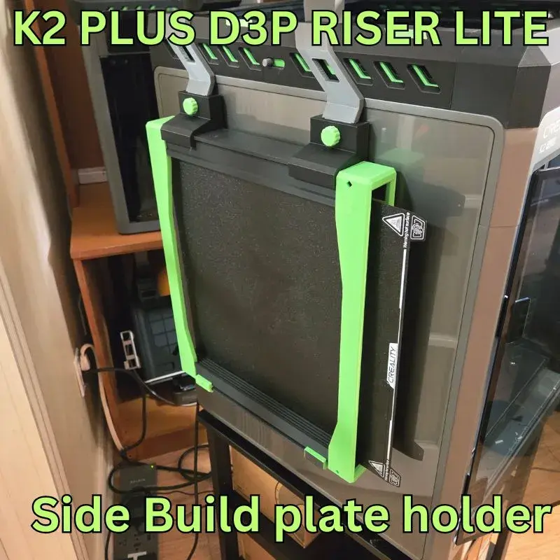 3D Printer Files | 3MF File | Side mounted build plate holder for K2 ...