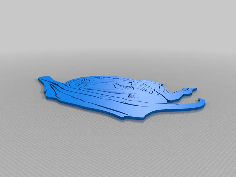 Free Characters & Creatures STL Download - 2d Cthulhuby SMT_M 🦊