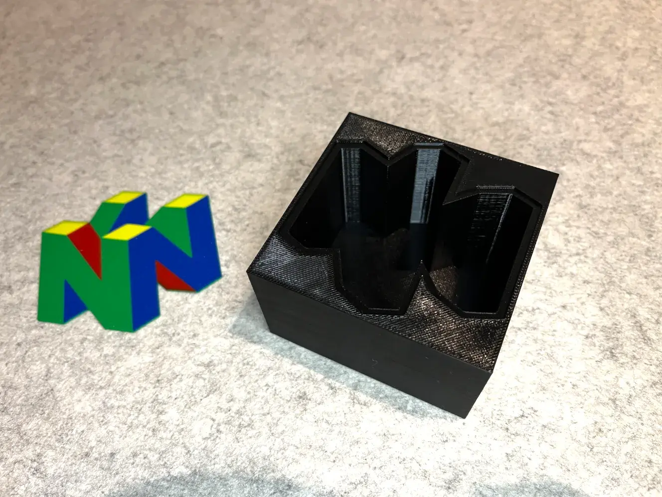 3D Printer Files | 3MF File | Nintendo64 N64 logo decoration box ...