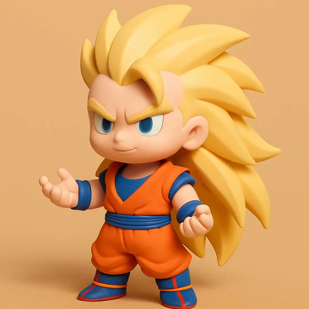 3D Printer Files | 3MF File | Goku Miniature/Miniatura | Creality Cloud