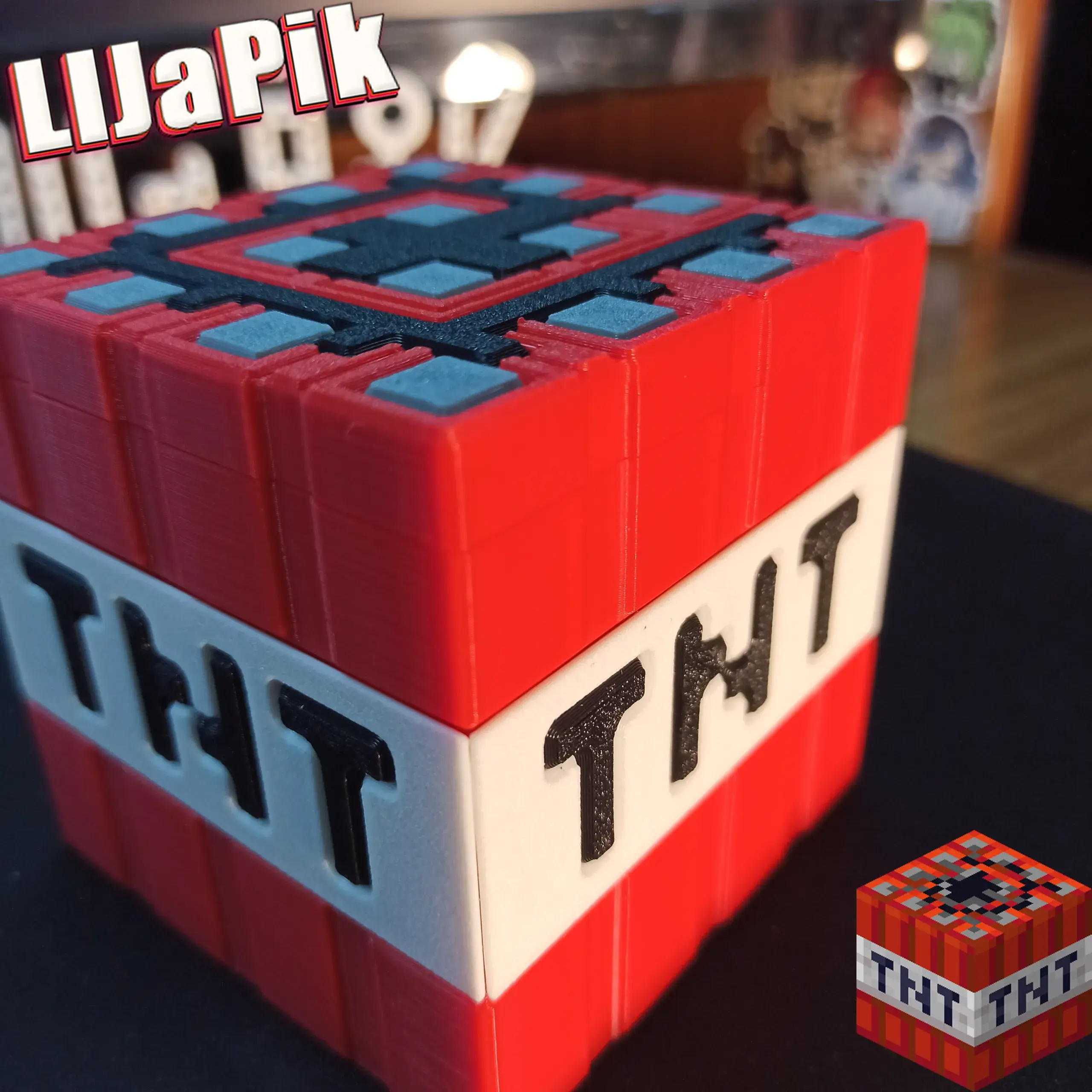 Other STL Download - Minecraft dynamite / Майнкрафт / Сhest / Piggy ...